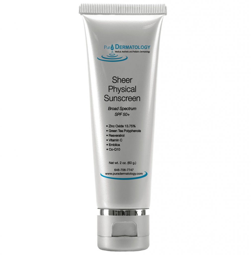 Sheer-Physical-Sunscreen-cream | Dermatologist Midtown - Pura Dermatology